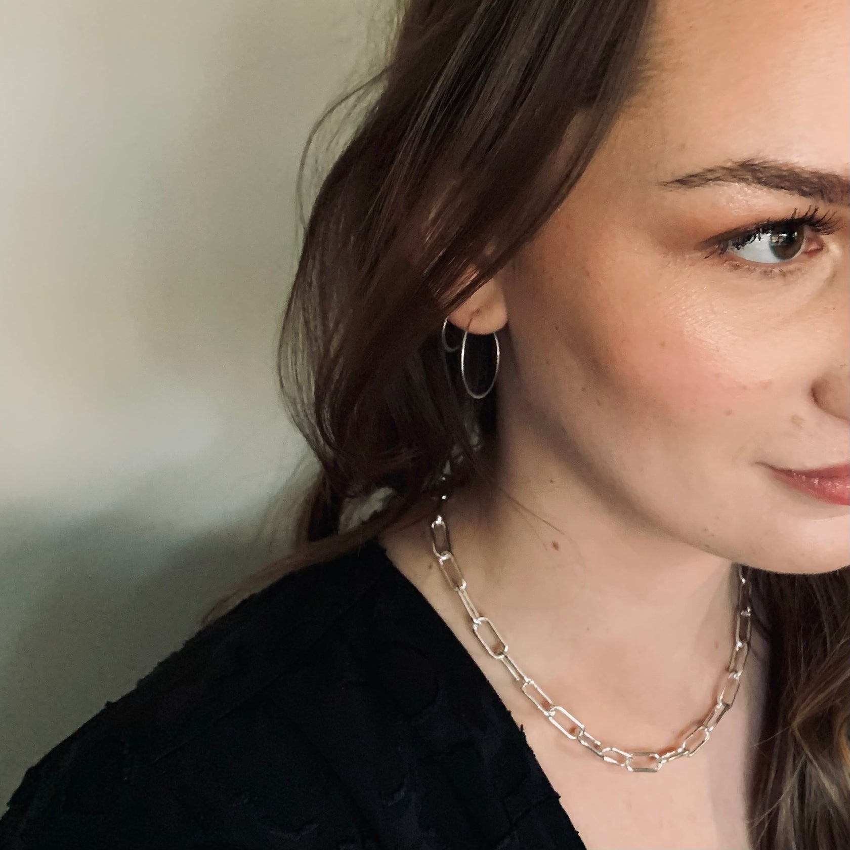 Alexis Necklace – Steel Daisy